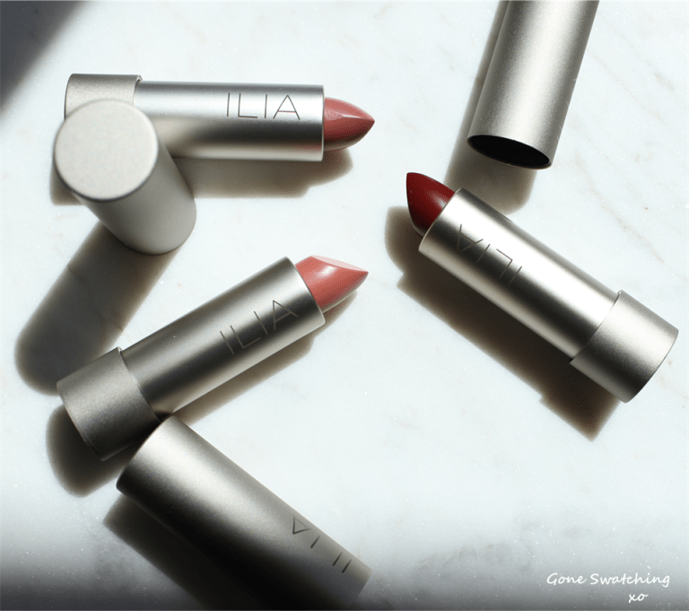 Ilia Beauty Lipstick Review & Swatches – The Brides, Lucy’s Party ...